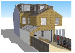 SA loft + side return – Gary Webb Architects